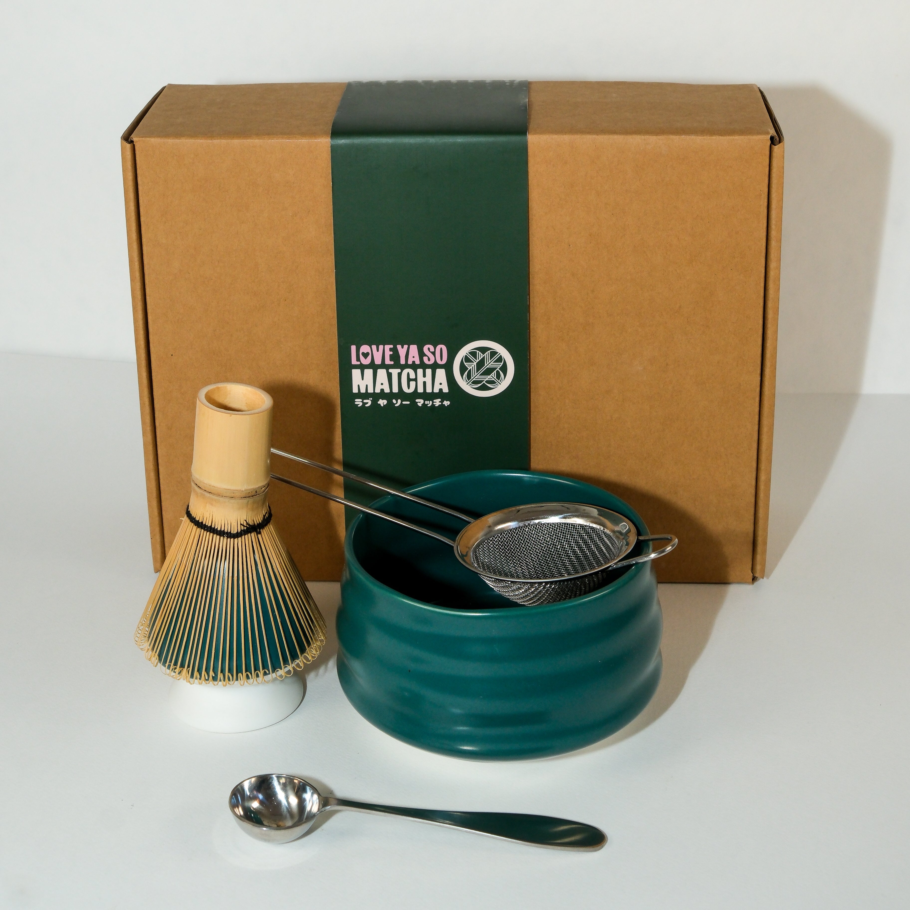 Chanoyu Set - Forest Green – Love Ya So Matcha